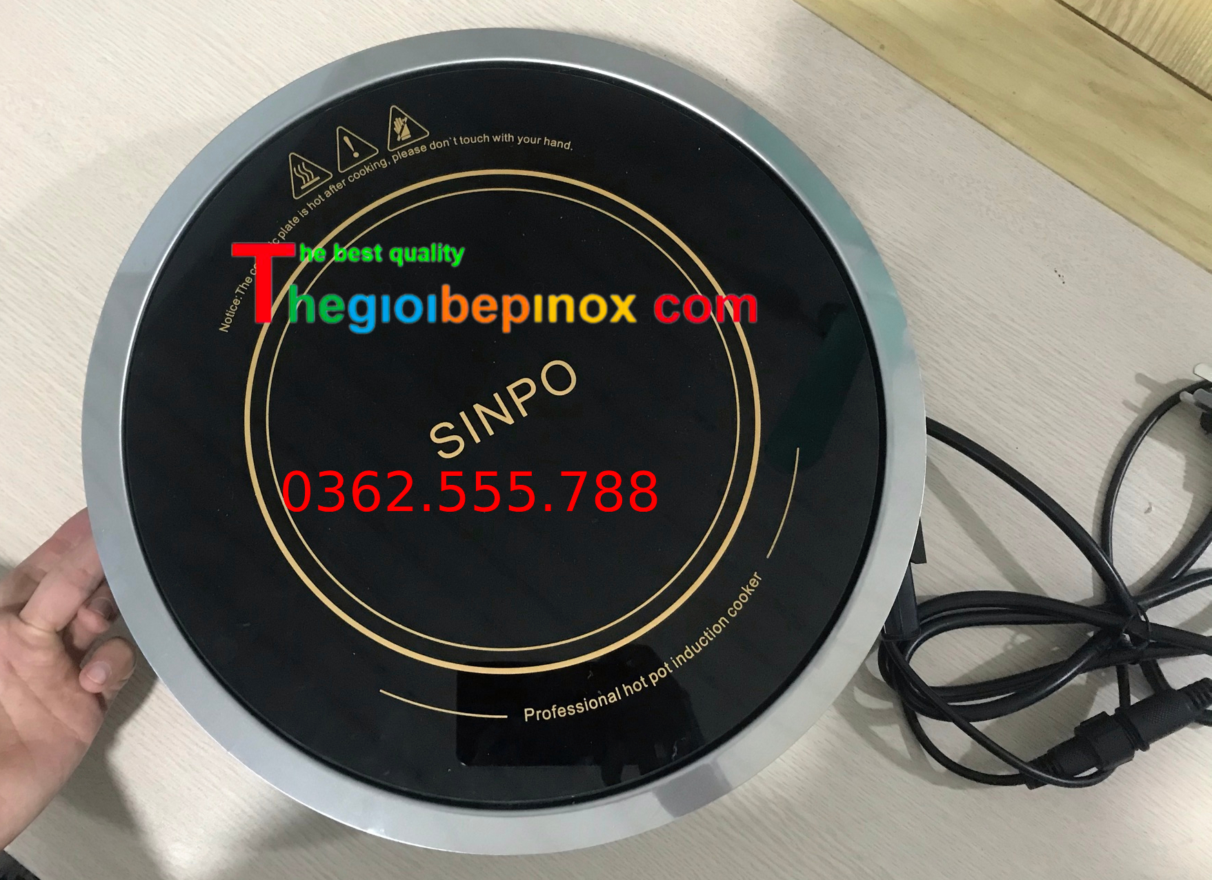 Thiết Bị Nồi Lẩu Âm Bàn Tròn Công Suất Lớn